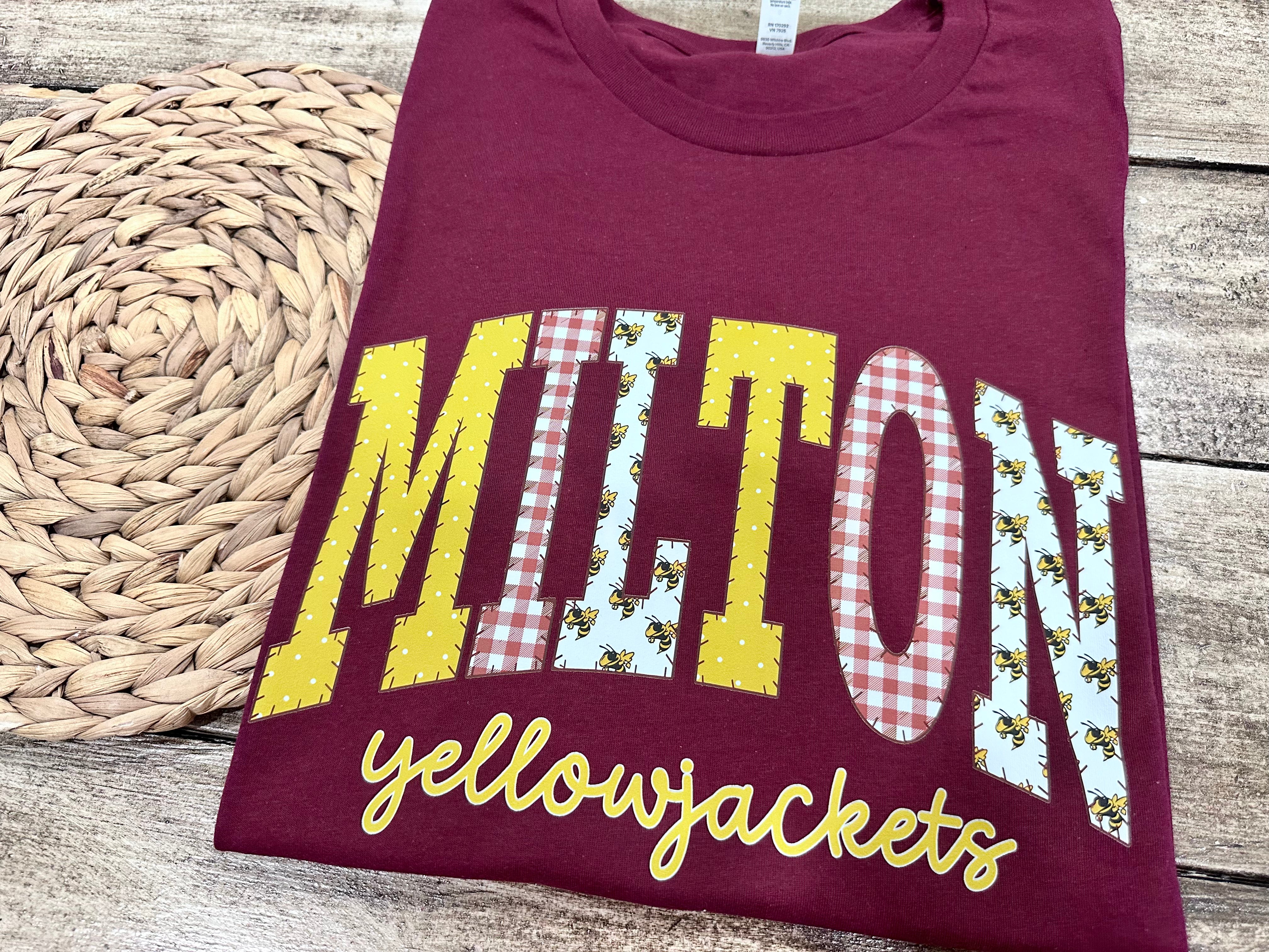 Patchwork Milton Graphic Tee – MAC Designs & Co.